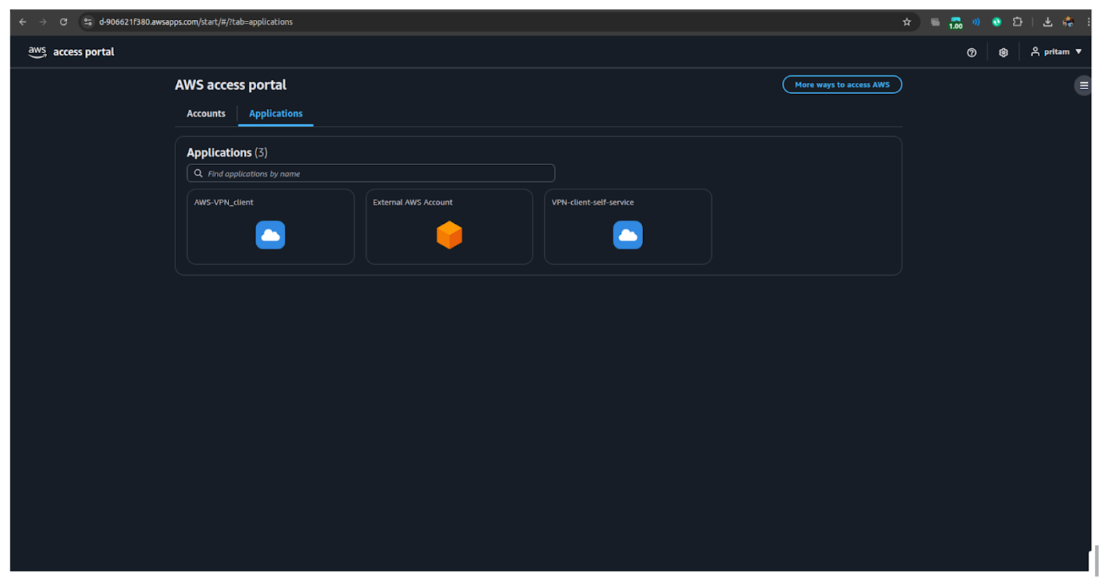 Set up SSO with AWS VPN client with User-Based Authentication